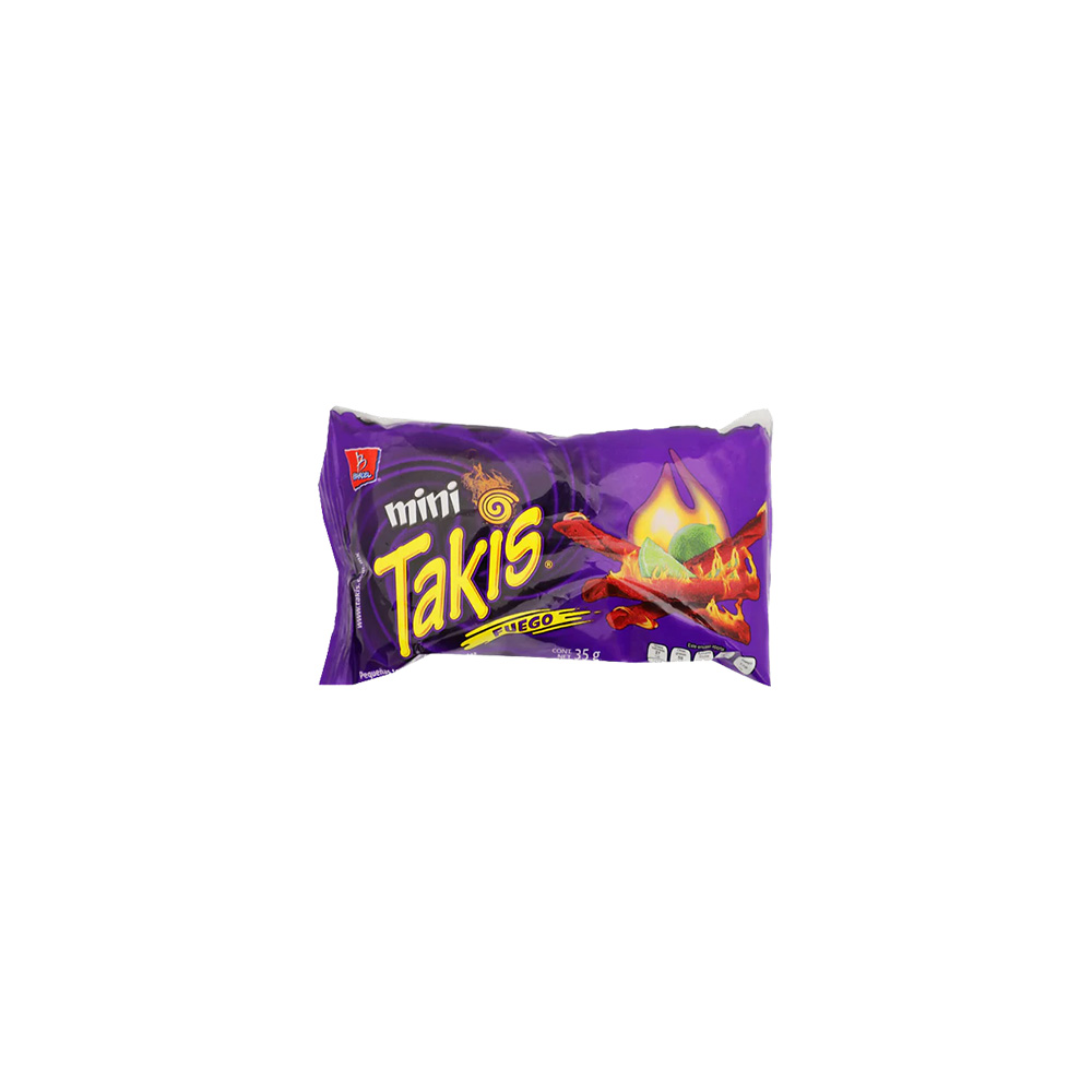 MINI TAKIS FUEGO 25P » Catálogo » Central del Dulce